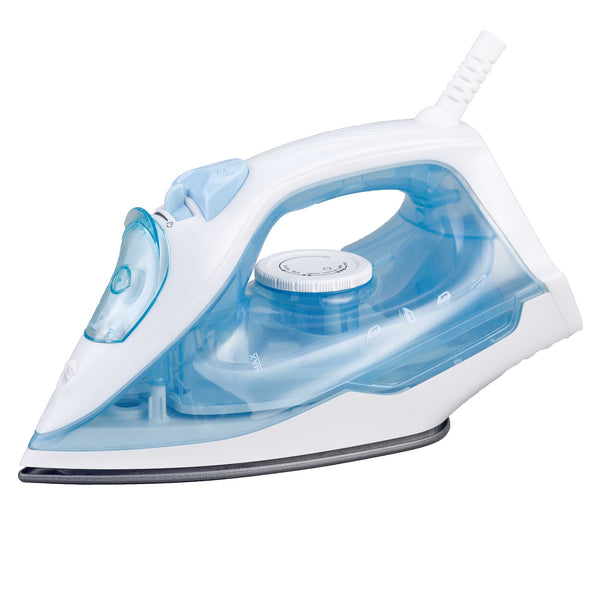 Brentwood MPI-51W 1200W Lightweight Non-Stick Steam Iron with Extra Lo ...