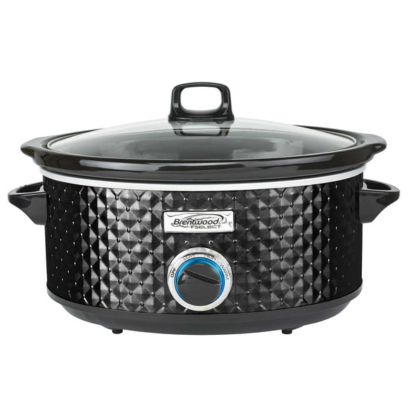 Brentwood Select SC-157BK 7 Quart Slow Cooker, Black - Brentwood Appliances