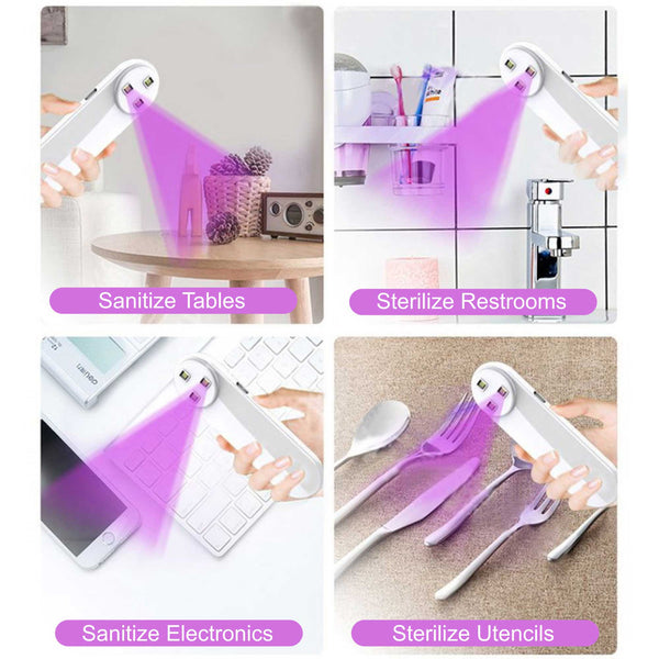 Brentwood UVS-300 Portable USB Multifunctional Hand Held UV Sanitizer - Brentwood Appliances